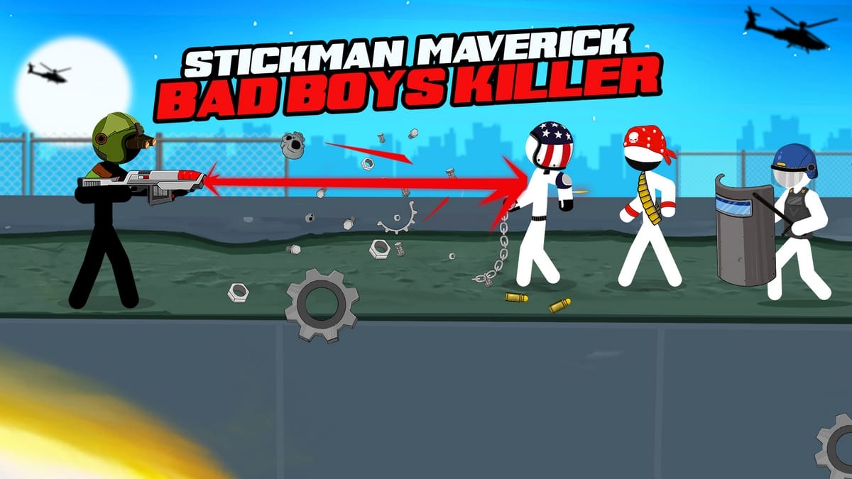 Stickman maverick : bad boys killer - Play for free on Playzool